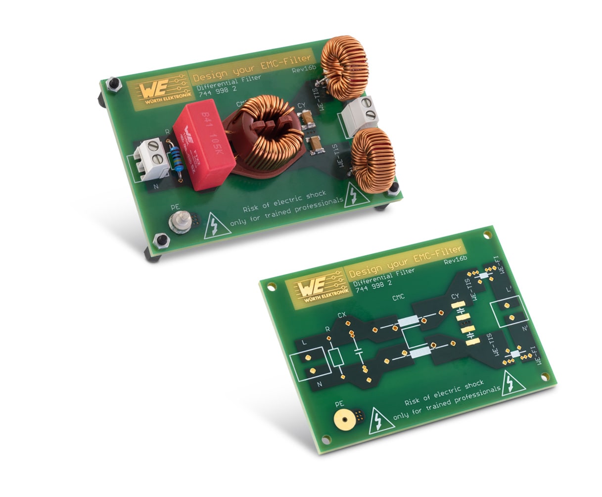 Evaluation Board Differential Filter | Passive Components | Würth ... Evaluation Board Differential Filter | Passive Components | Würth ...